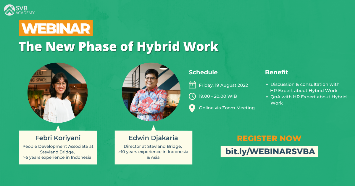 FREE WEBINAR: The New Phase of Hybrid Work - SVB Academy