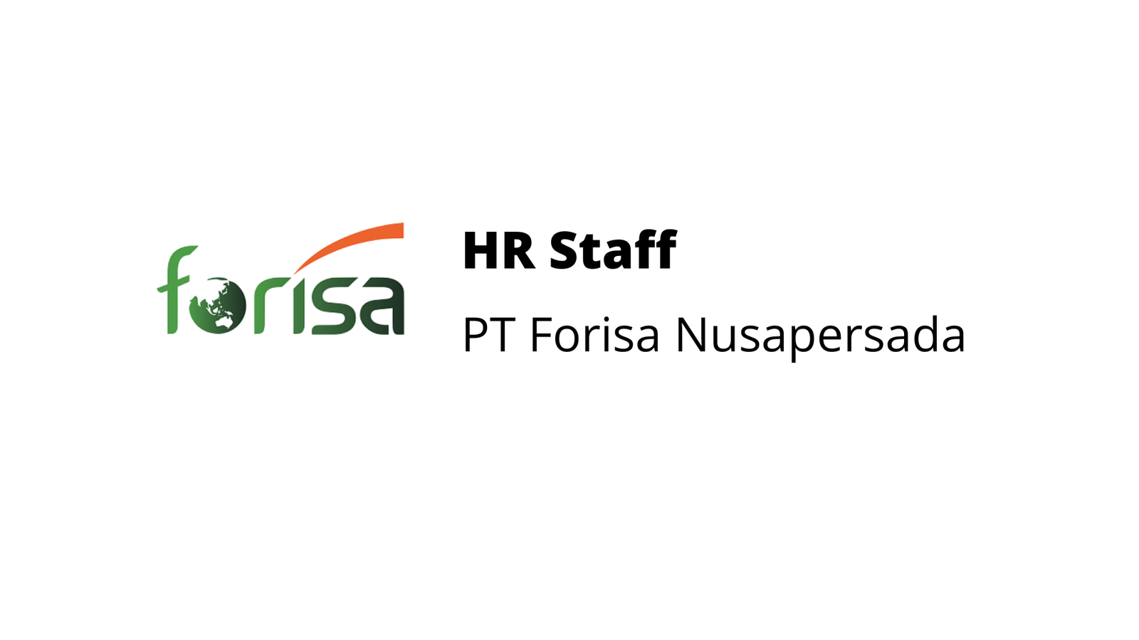 Human Resources Staff - PT Forisa Nusapersada - SVB Academy